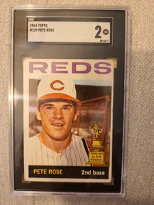 Pete Rose 1964 Topps #125 All-Star Rookie Price Guide - Sports Card ...