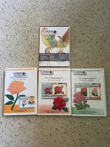 Floriani Total Control-U Embroidery Software CD Windows Plus Workshops ...