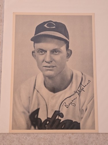 Bryan Stephens 1947 Cleveland Indians Team Issued Photo Vintage | eBay