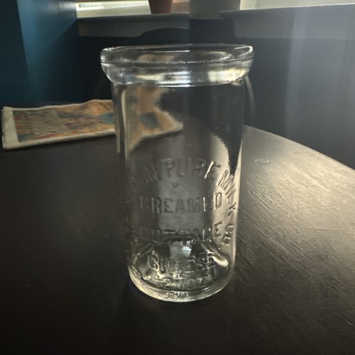 The Akron Pure Milk Co. 12 oz. Creamed Cottage Cheese Jar - Akron, Ohio ...