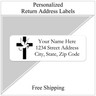 Cross Design#1-Personalized Address Labels 30PCS | eBay