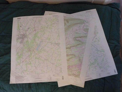 Pennsylvania USGS Topographic Quadrangle Maps - Multiple maps available ...