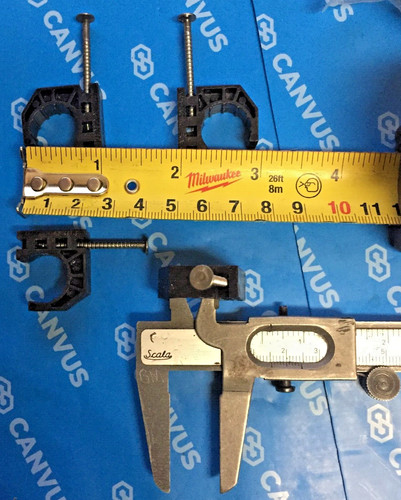 Astro Clip 3085 Plastic U-Nails for 3/8 & 1/2" PEX Radiant Technology 100 pieces | eBay