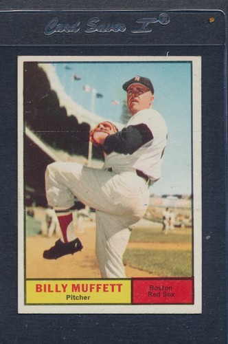 1961 Topps #016 Billy Muffett Red Sox EX *6994 | eBay