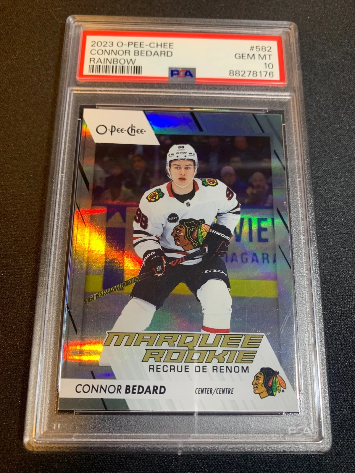 Connor Bedard 2023 O-Pee-Chee #582 Marquee Rookies - Rainbow /350 Price ...