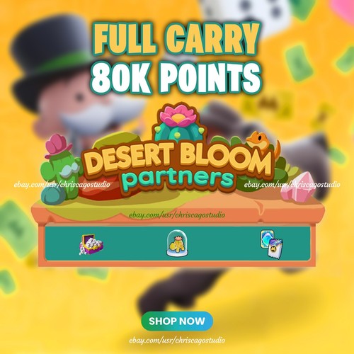 Desert_Bloom_Partners_Event_Monopoly_Go! Full-Carry Service Non-Rush ...