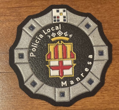 Policia Local Manresa Barcelona Spain Police Patch | eBay