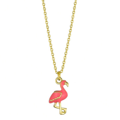Flamingo Necklace for sale | eBay
