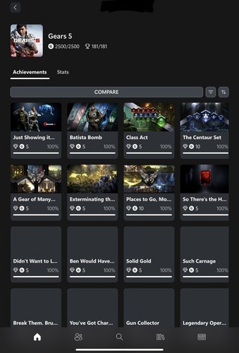 Gears Of War 5 Xbox Perfect Gamerscore | eBay