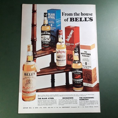 Bells Whisky in Spirits & Distillery Advertising Collectables for sale ...