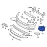 17A807724F VOLKSWAGEN GENUINE OEM 2018 2021 JETTA FRONT RIGHT SUPPORT ...