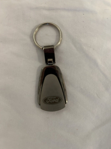 Genuine Ford Keyring - Polished Silver Tone Metal | eBay