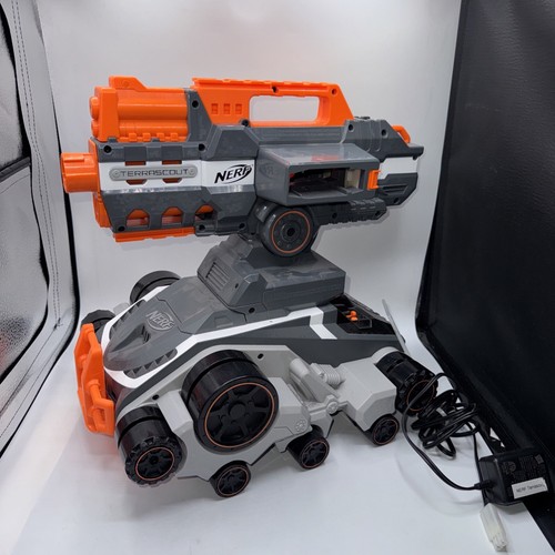 Nerf N-Strike TerraScout RC Remote Drone Elite Tank For Parts - Please ...