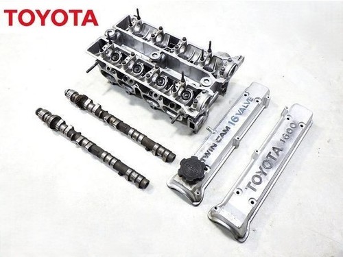 TOYOTA AE86 Trueno Levin 4AGE 16V Cylinder Head Assy w/Valve Cover ...