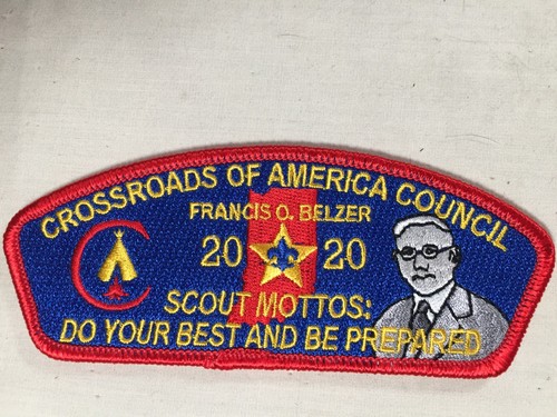 Crossroads of America Council 2020 FOS Scout Oath set BSA CSP Patch | eBay