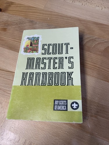 BSA Scoutmaster's Handbook Vintage Book 1972 Boy Scout Master. nice! | eBay