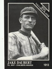 Jake Daubert Baseball Trading Card Database