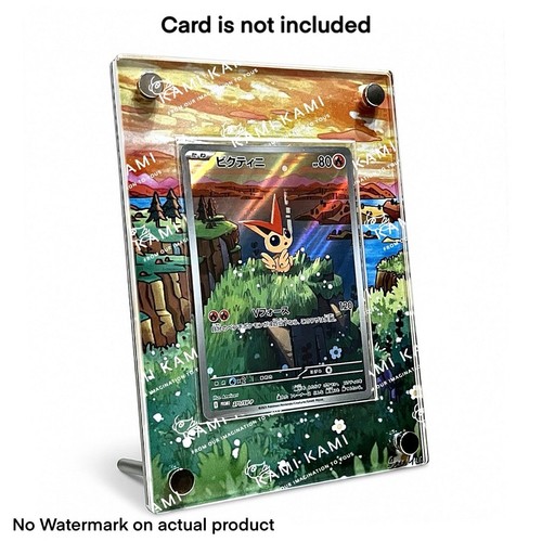 Victini ar Custom Pokémon Card Display Frame Case | eBay