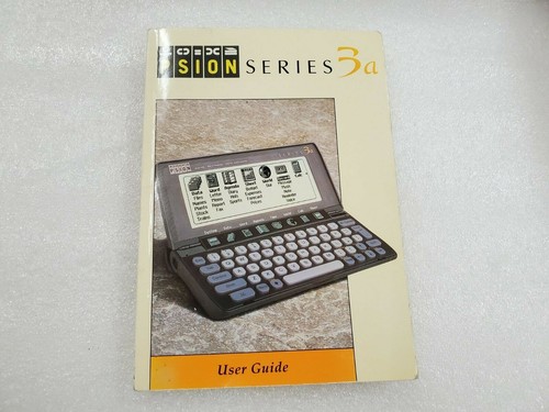 User Guide for PSION Series 3a Pocket Calculator PDA Handheld Palmtop ...