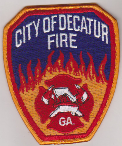 City of Decatur GA Fire Department patch | eBay