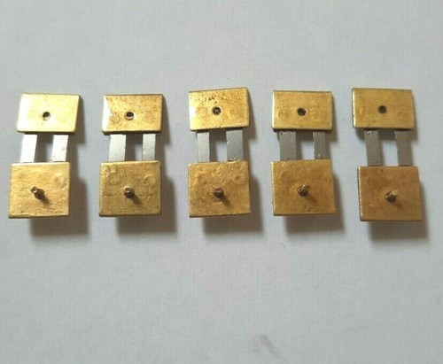 5x Brass Clock Pendulum Suspension Springs, English,German 21mm x 9mm ...