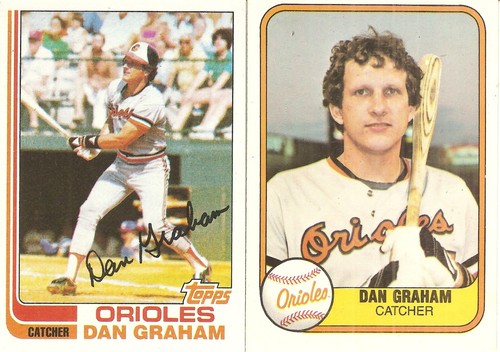 2 DIFFERENT CARD DAN GRAHAM BASEBALL CARD LOT 270 | eBay