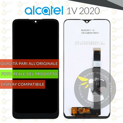 DISPLAY ALCATEL 1V 2020 OT 5007 5007D 5007U VETRO LCD + TOUCH SCREEN ...
