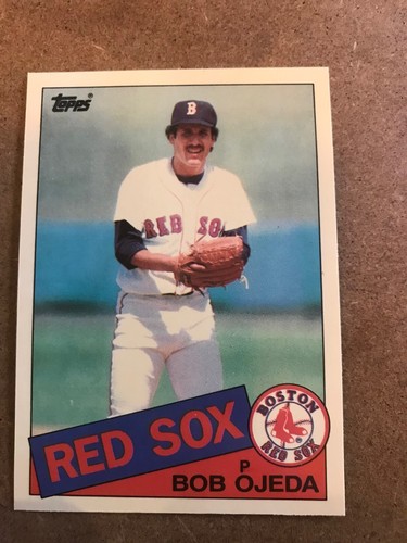 Bob Ojeda 1985 Topps Tiffany Mint Condition | eBay