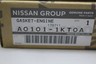 A0101MA00A Genuine Nissan GASKET KIT-ENGINE REPAIR A0101-MA00A | eBay