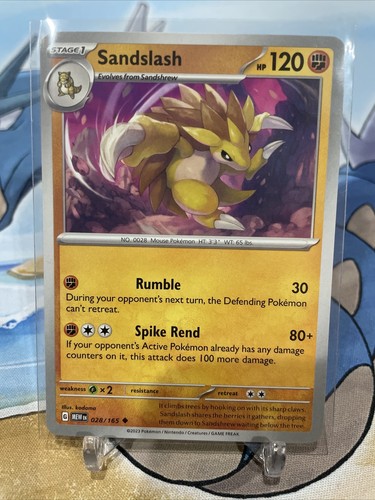 Pokemon TCG Scarlet & Violet 151 Sandslash #28/165 | eBay
