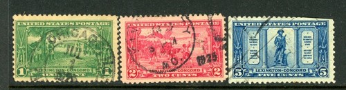 US Scott # 617 - 619 - Used - CV=$19.50 (107-C147) | eBay