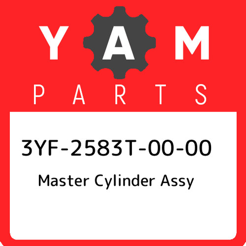 3YF-2583T-00-00 Yamaha Master cylinder assy 3YF2583T0000, New Genuine ...