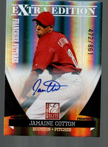2011 Donruss Elite Extra Edition Franchise Signatures #175 Jamaine ...