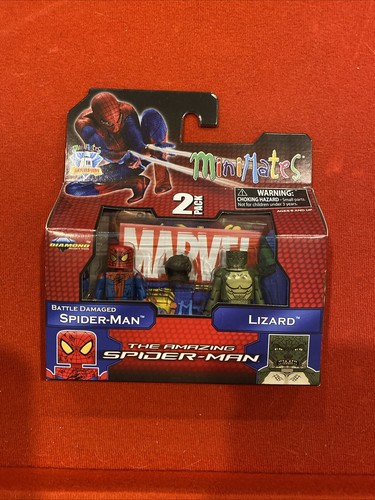 X2-43 MINIMATES ACTION FIGURE 2-PACK - SPIDER-MAN & LIZARD - MARVEL | eBay