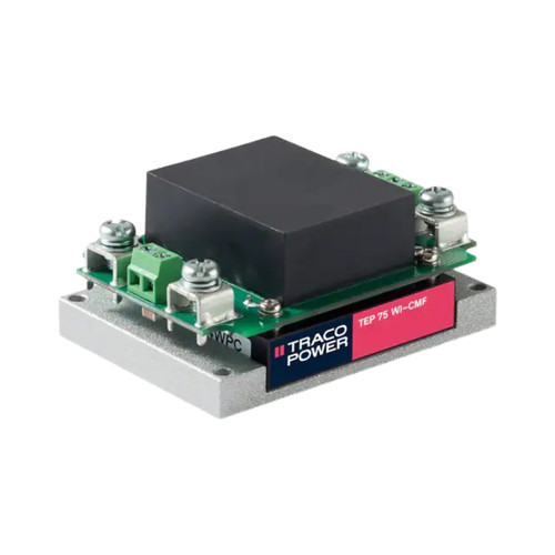 TEP 75-2416WI-CMF Open Frame DC DC Converter 1 Output 28V 2.7A 36V ...