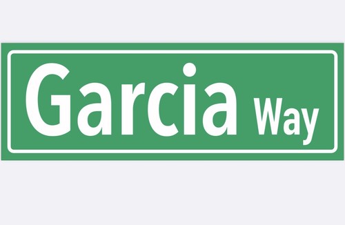 Mexico Pinche Garcia Way Aluminum Road Street sign Mexican Rd Ave Funny ...