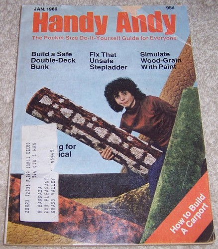 Handy Andy Magazine January 1980 Do-It-Yourself Guide | eBay
