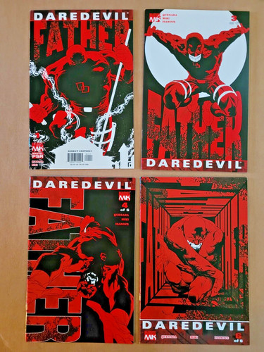 Daredevil Father 1 3 4 6 Marvel Knights Joe Quesada High-Grade Lot of 4 ...