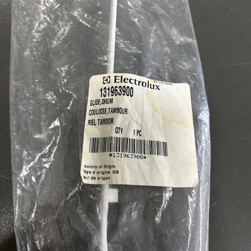 ELECTROLUX Part# 131963900 WHITE DRYER GLIDE (G4B) | eBay