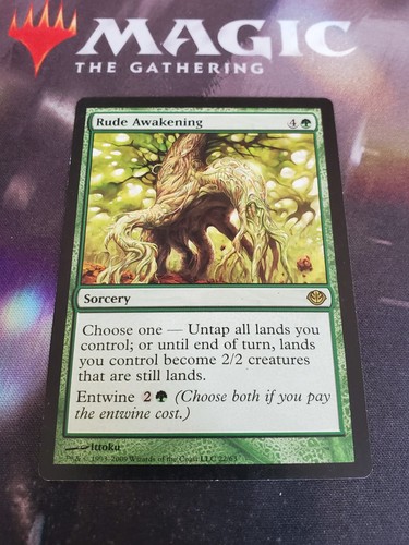 Mtg. Rude Awakening. Duel Decks: Garruk Vs. Liliana. Lp | eBay