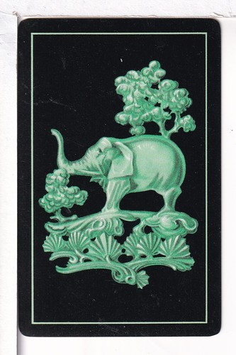 Single Vintage ID Named Animals, "Jade" Playing Card AN 7-3 B | eBay