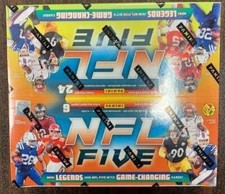 2022 Panini NFL Five Trading Card Game Checklist, Details, Boxes