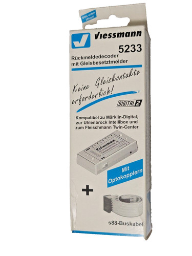 Viessmann 5233 Decoder W/Occupancy Detection -- For Marklin Digital Sys ...
