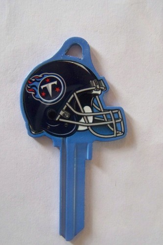 Tennessee Titans Helmet Kwikset KW1/KW10 House key blank | eBay