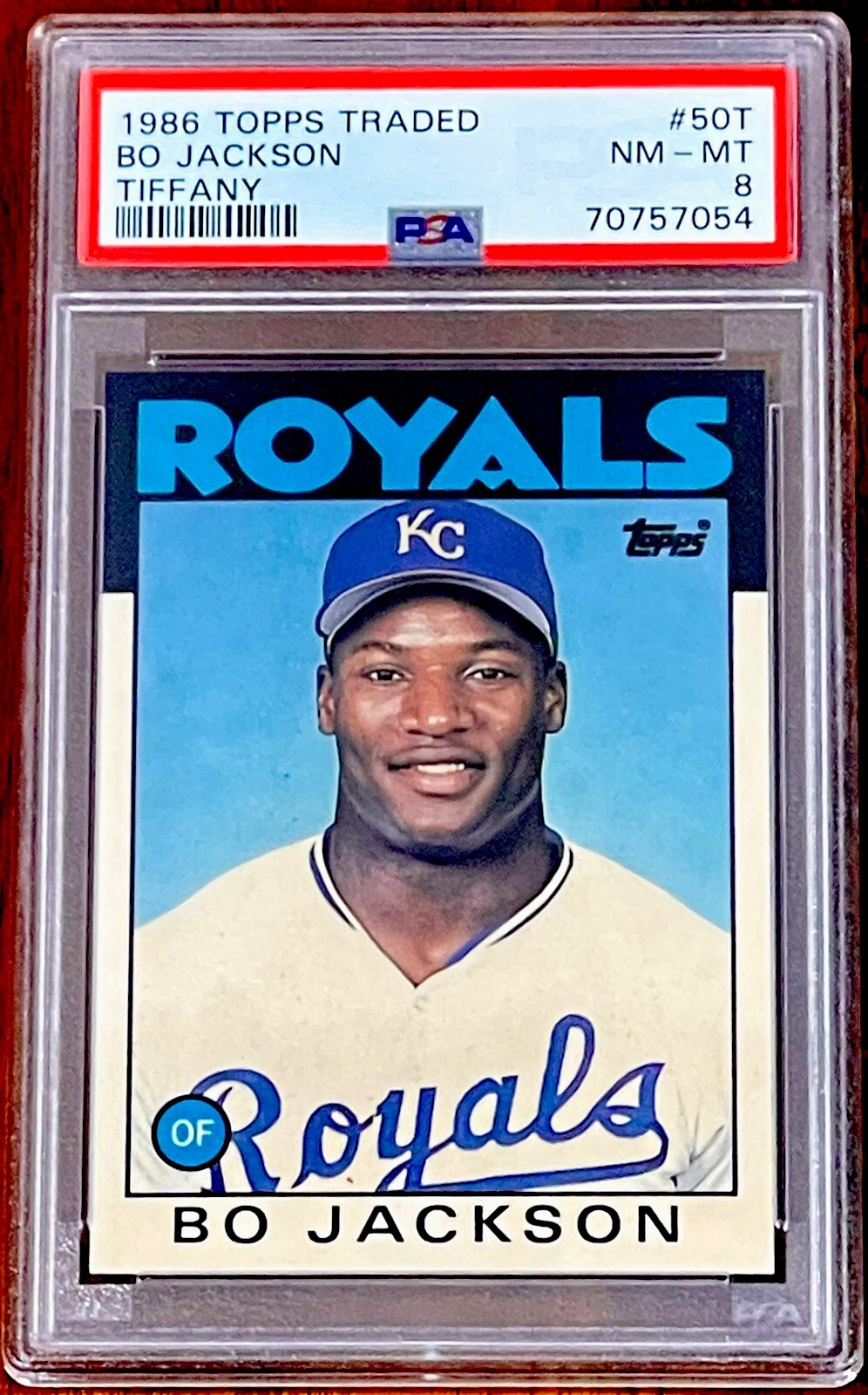 Bo Jackson 1986 Topps Traded Tiffany #50T Base Price Guide - Sports ...