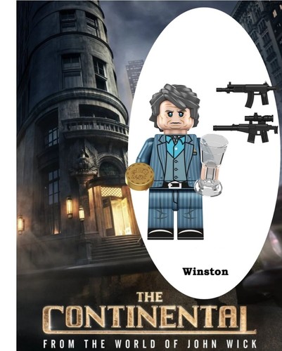 Winston The Continental de John Wick lego Figura construcción | eBay