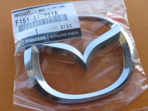 06 07 08 MAZDA MIATA MX-5 MX5 FRONT CHROME EMBLEM LOGO BADGE SIGN ...