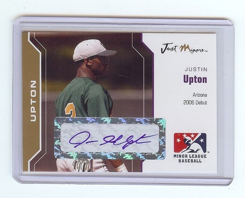JUSTIN UPTON 2006 *GOLD* Certified AUTOGRAPH RC xx/50 | eBay
