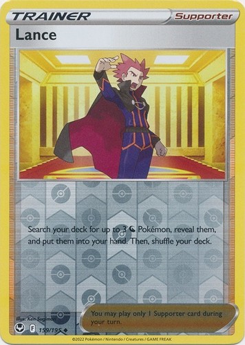 Reverse Holo Lance 159/195 Uncommon Silver Tempest Pokemon TCG | eBay