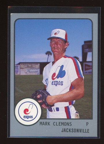 1988 ProCards Jacksonville Expos MARK CLEMONS RC EXPOS BLUE JAYS | eBay